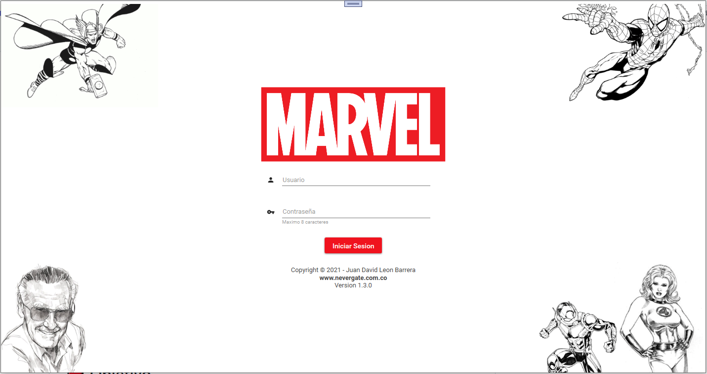 Github Wilmilcardwpfmarvel 💻 Frontend Wpf Desktop